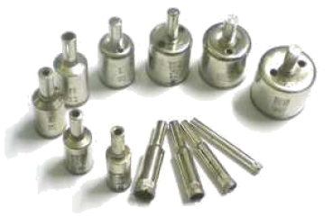Glasbohrerset 12-teilig, von 6-35mm | online kaufen